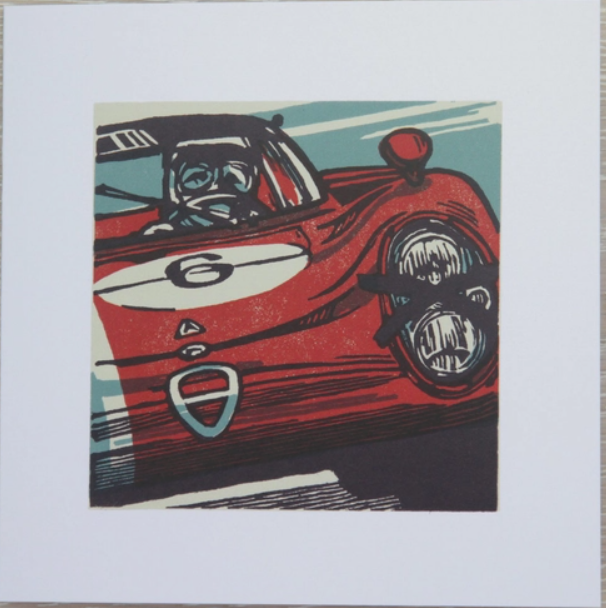 Alfa Romeo Racing Car Note Card – Revs Institute