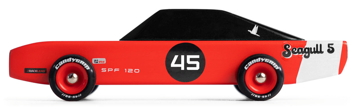 Candylab Seagull 5 Red Wood Race Car – Revs Institute