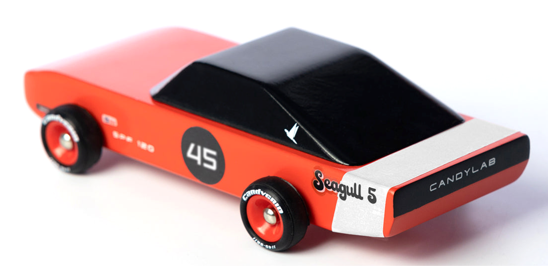 Candylab Seagull 5 Red Wood Race Car – Revs Institute
