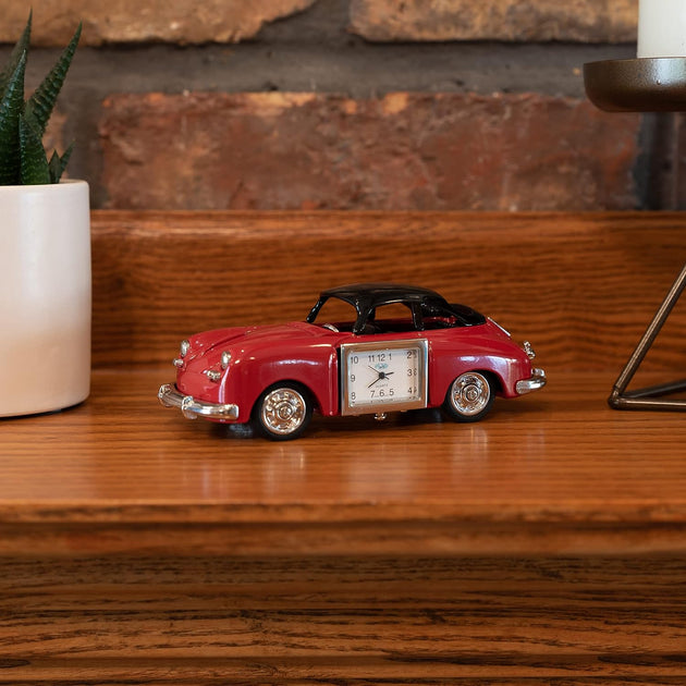 Vintage Sports Car Clock Red/Black – Revs Institute