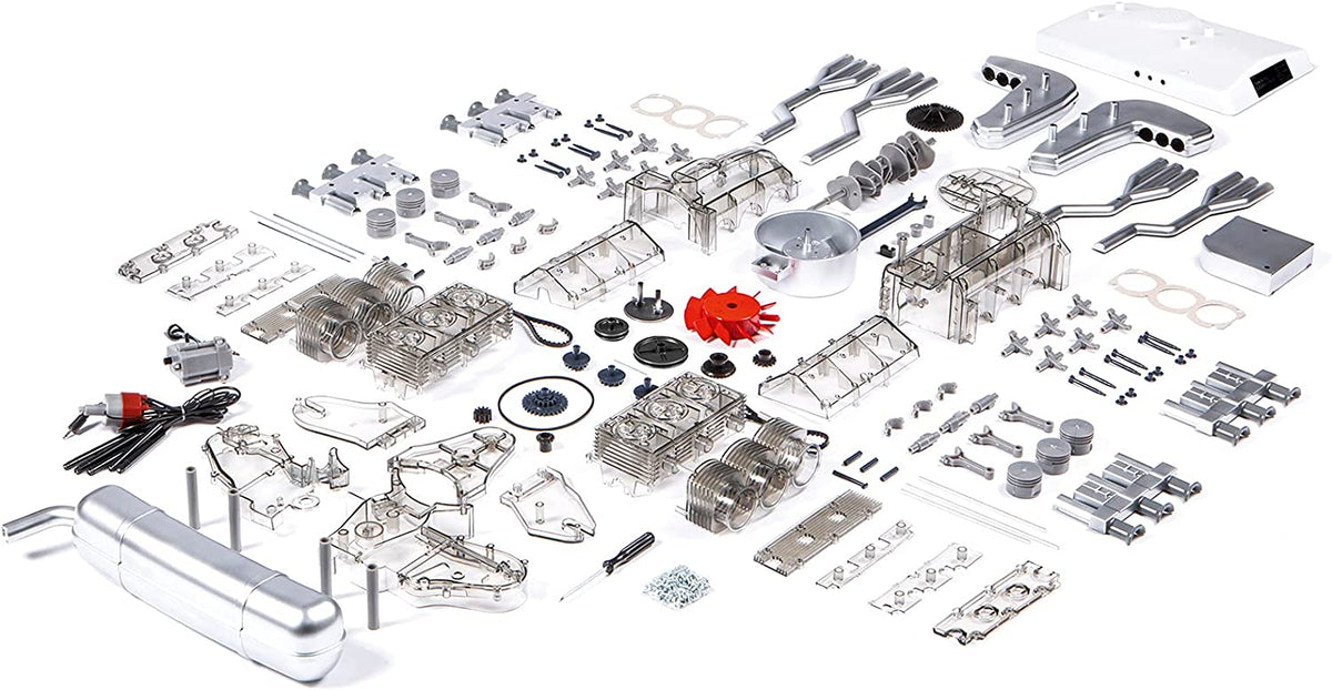 Porsche 911 Boxer Flat Six Engine Model Kit 1:4 – Revs Institute