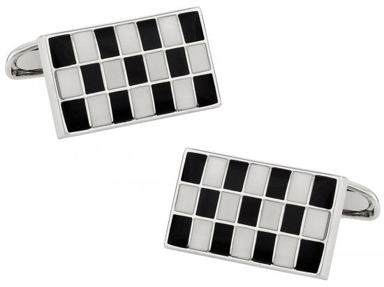 Checkered Flag Cuff Links – Revs Institute